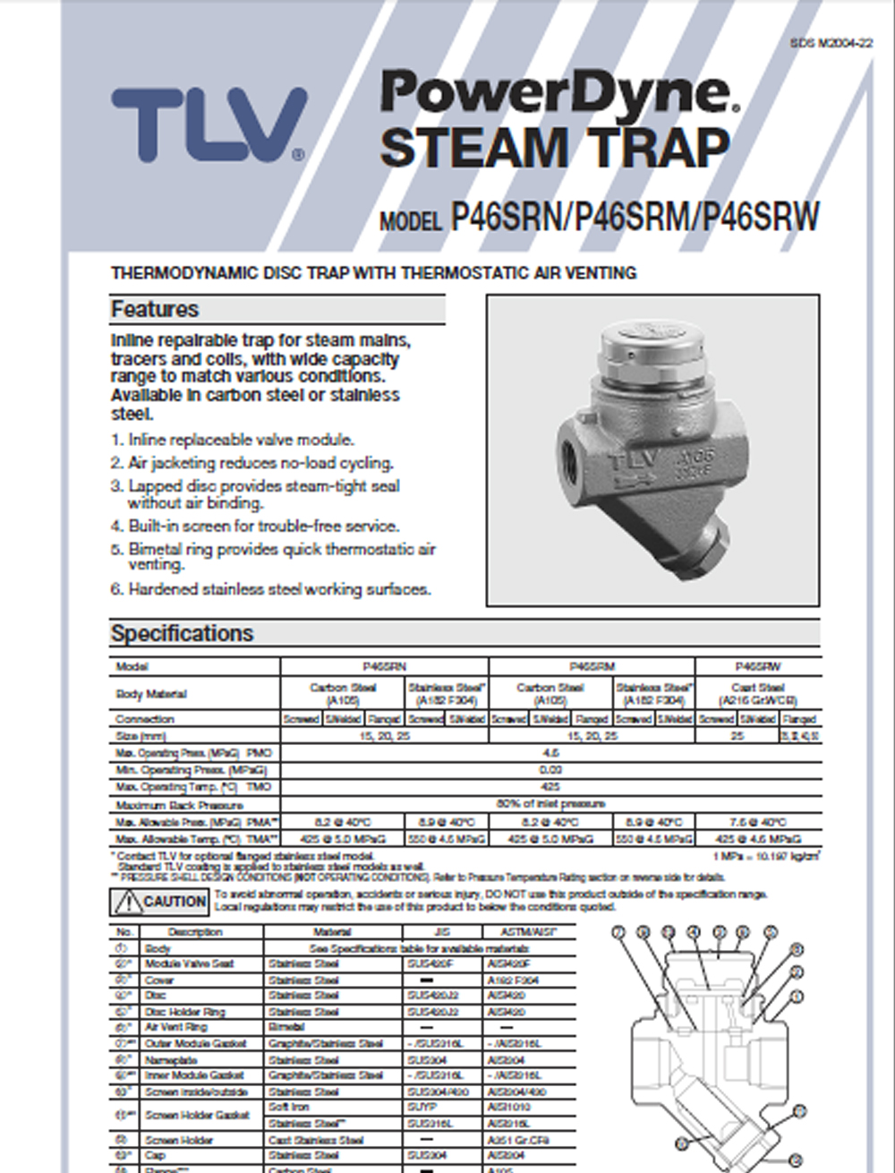 TLV Steam Trap – Enprotrade