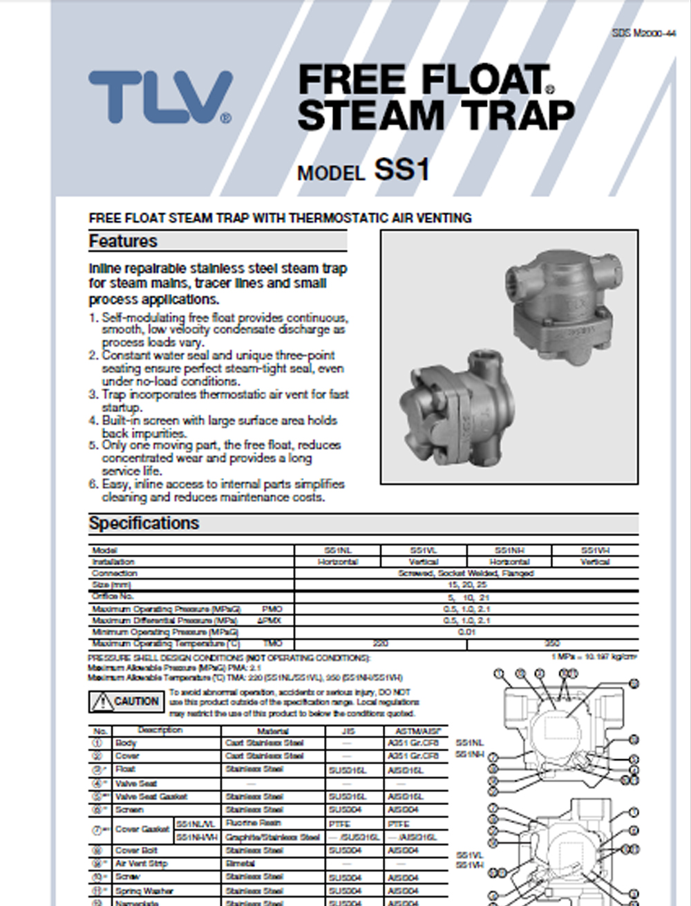 TLV Steam Trap – Enprotrade